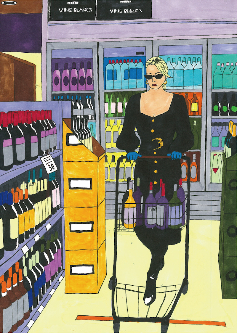 CAROLINE SHOPPING – REI SAITO illustrations